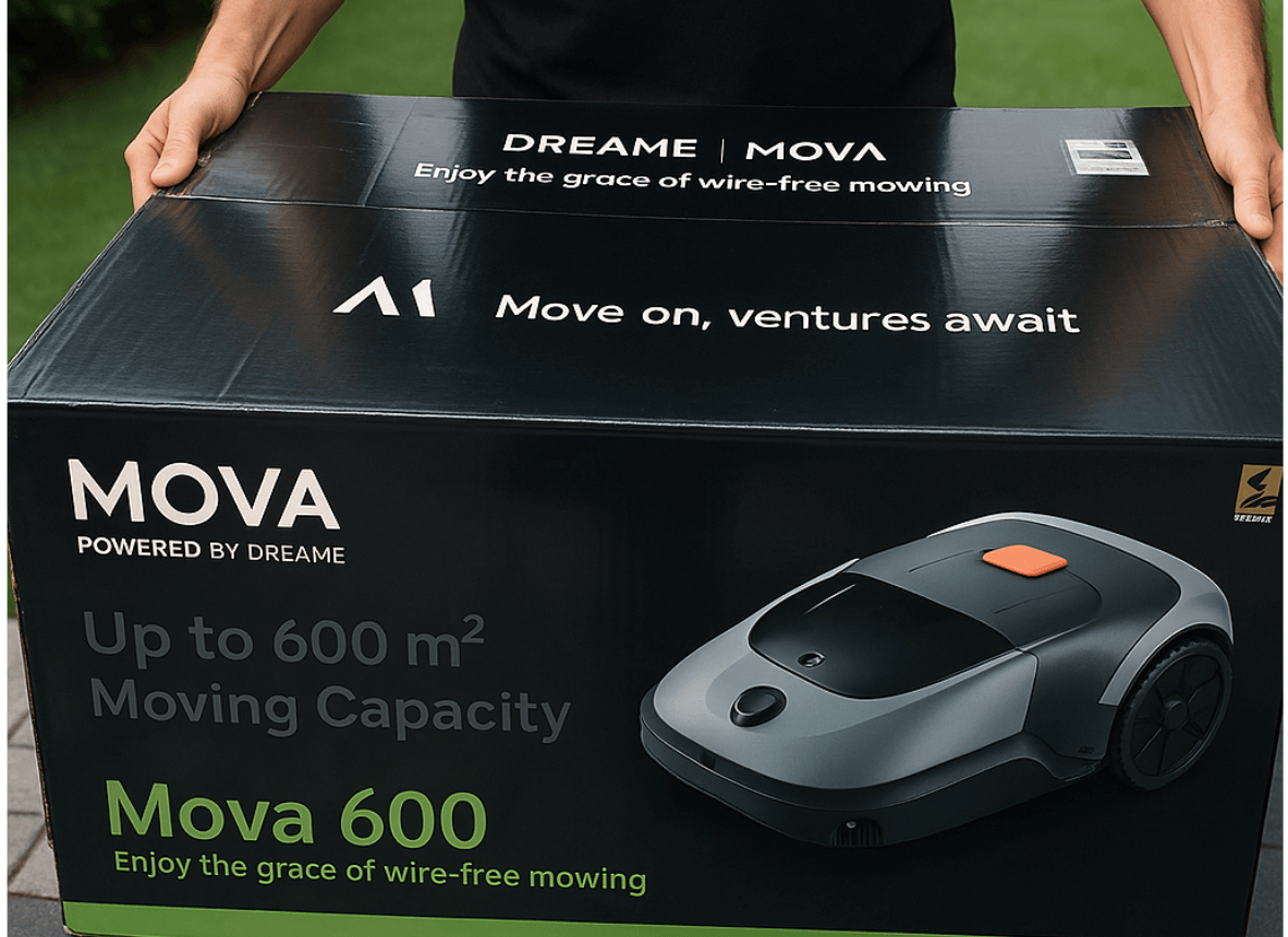 MOVA 600 Kit Rasenmäher Roboter Test 2025: Erfahrungen, Vorteile ...